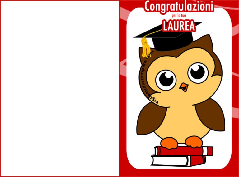 Biglietto Laurea - Biglietti da stampare