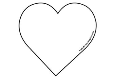 Cuore disegno - Biglietti da stampare