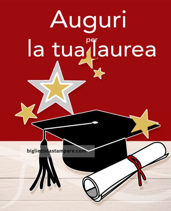 Auguri laurea whatsapp - Biglietti da stampare